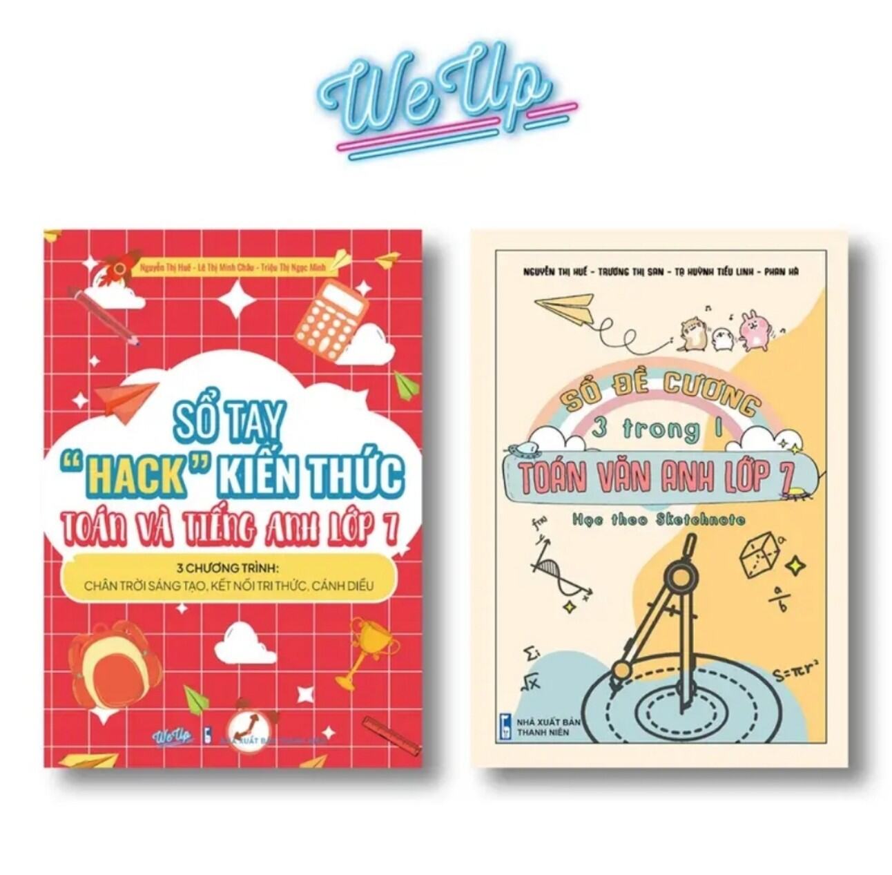 Combo 2 Cuốn Sổ Đề Cương 3 Trong 1 Toán Văn Anh Lớp 7 và Sổ Tay Hack ...