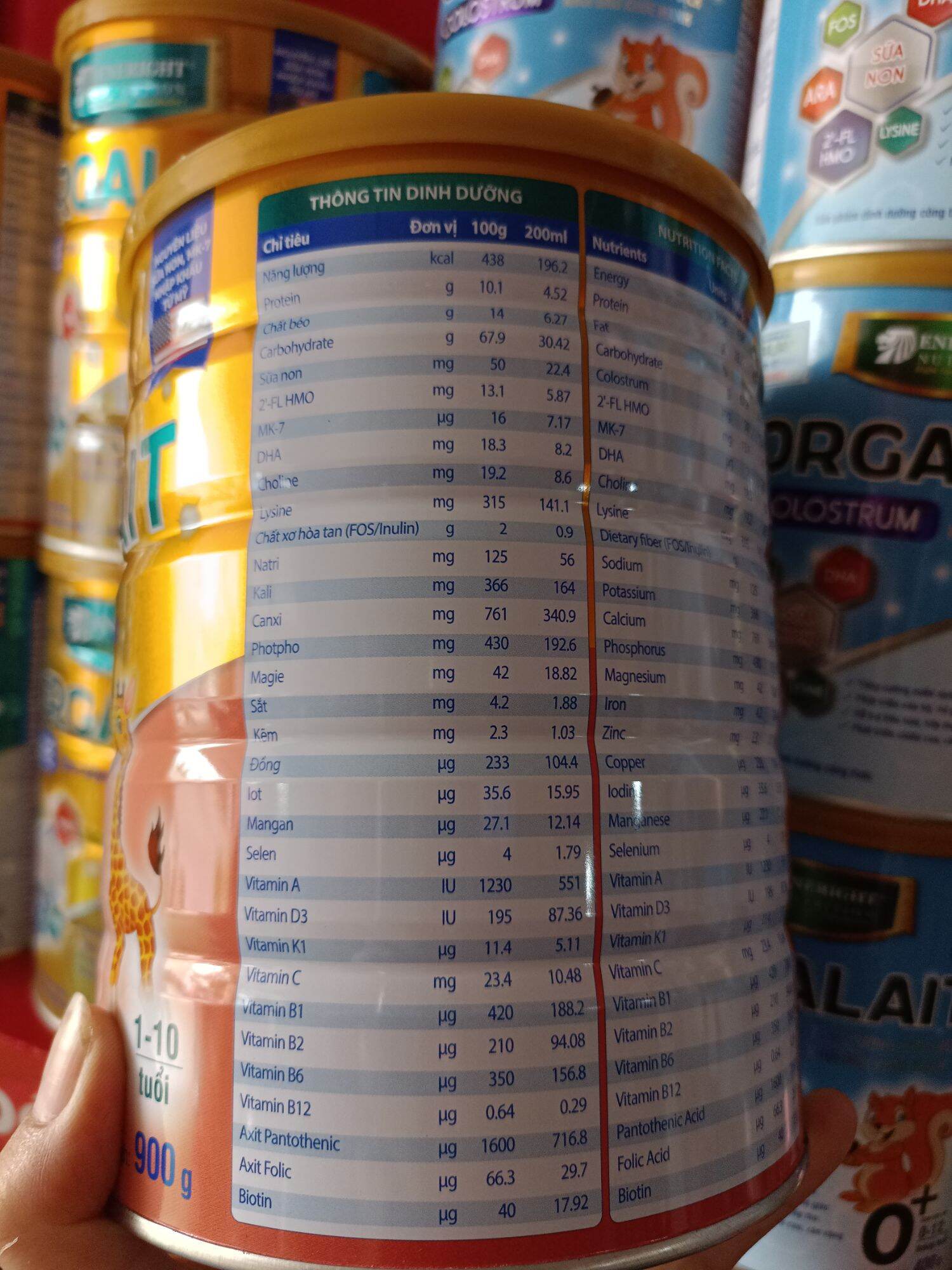 Sữa Orgalait grow IQ 900g - MixASale