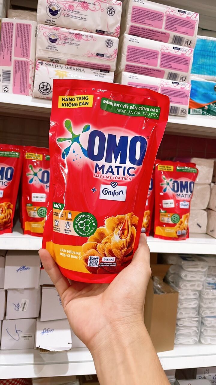 Nước giặt OMO matic gói 500g | Lazada.vn