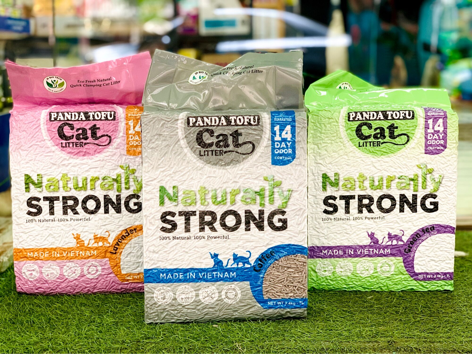 Cát Đậu Nành PanDa Tofu Cat Litter Naturaly Strong Hàng Việt Nam 7L ...