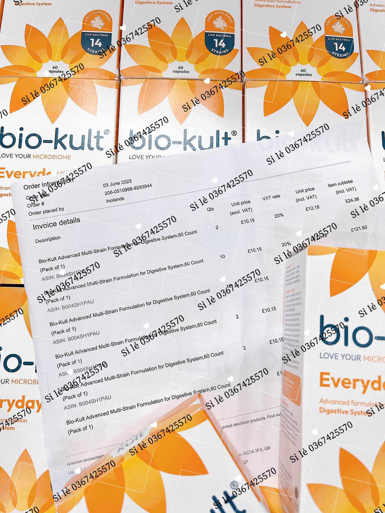 Men vi sinh Bio Kult bổ sung lợi khuẩn (60 viên) - Chăm sóc hệ tiêu hóa ...