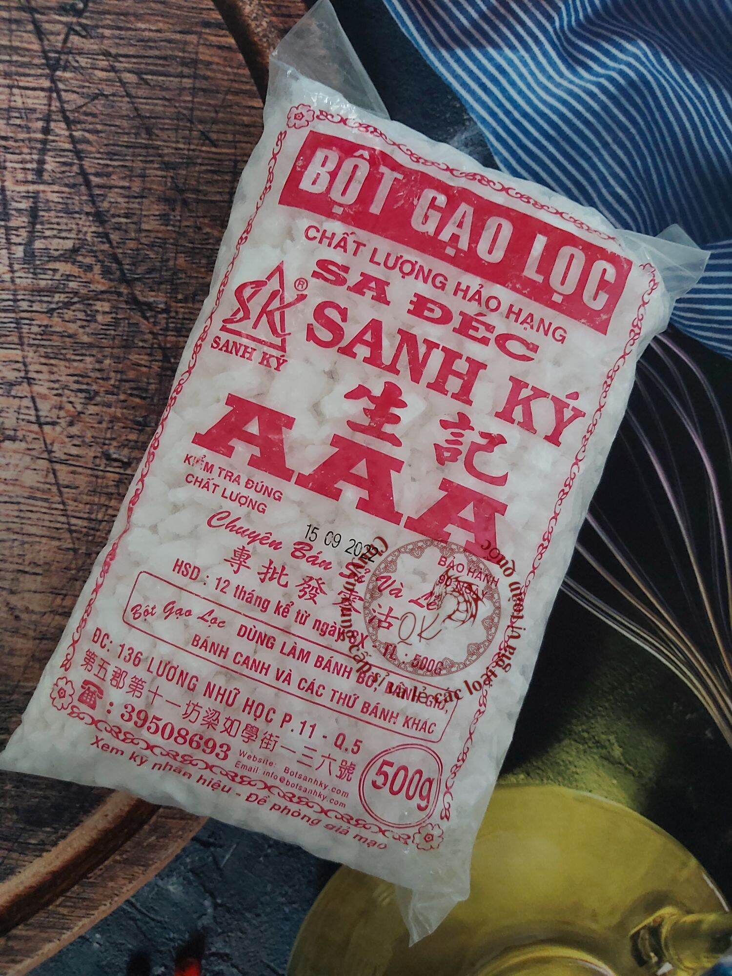 Bột gạo lọc Sa Đéc AAA Sanh Ký - Gói 500gr | Lazada.vn