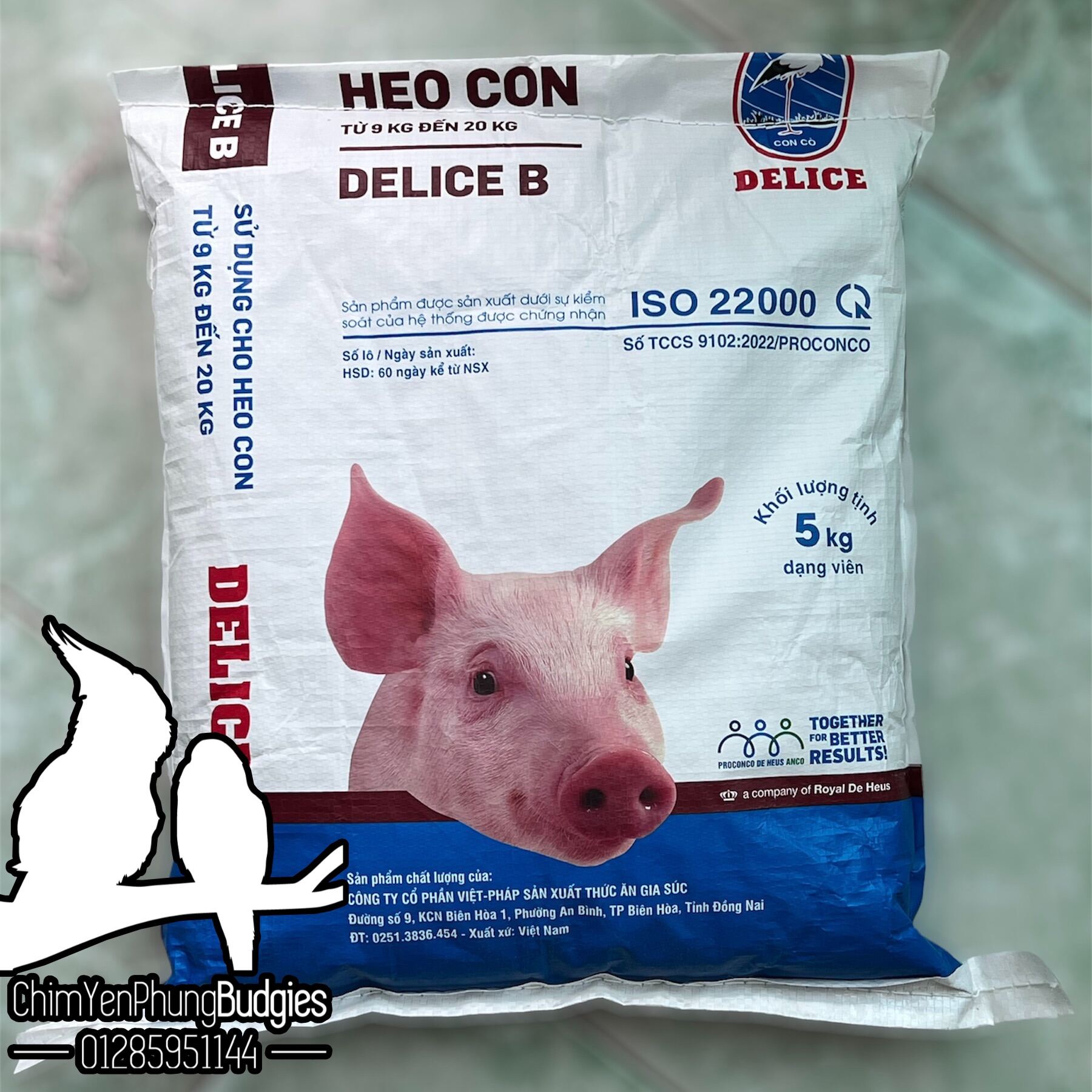 DELICE DIGEST túi 5kg [mẫu mới] - Thức ăn tập ăn cho Heo con từ 9kg-20kg. | Lazada.vn