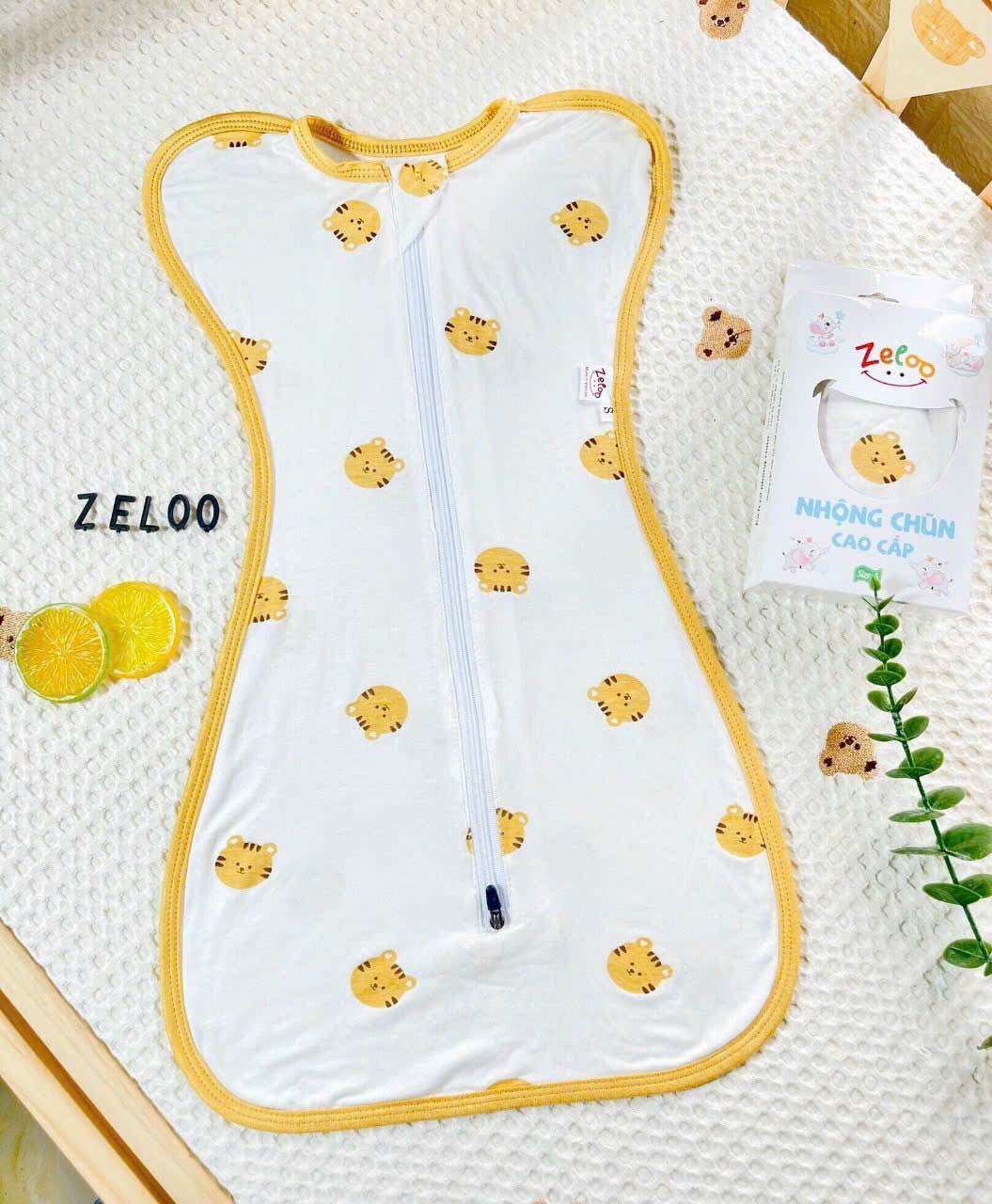 Nhộng chũn cao cấp Zeloo kèm khoá 2 chiều dễ sử dụng giúp bé ngủ ngon ...