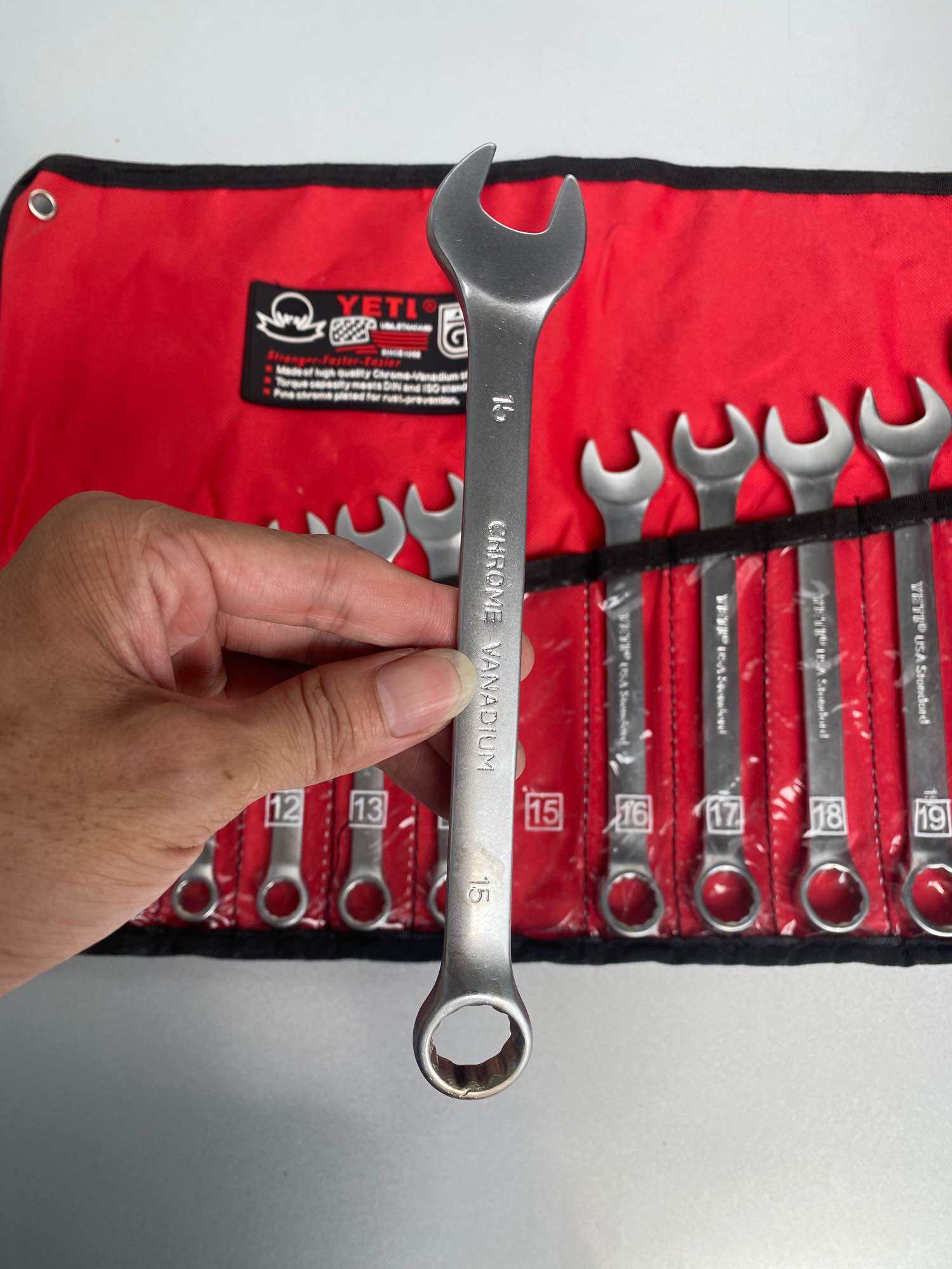 Bộ cờ lê YETL USA 14 chi tiết 8-24mm (khoá vòng miệng) - MixASale