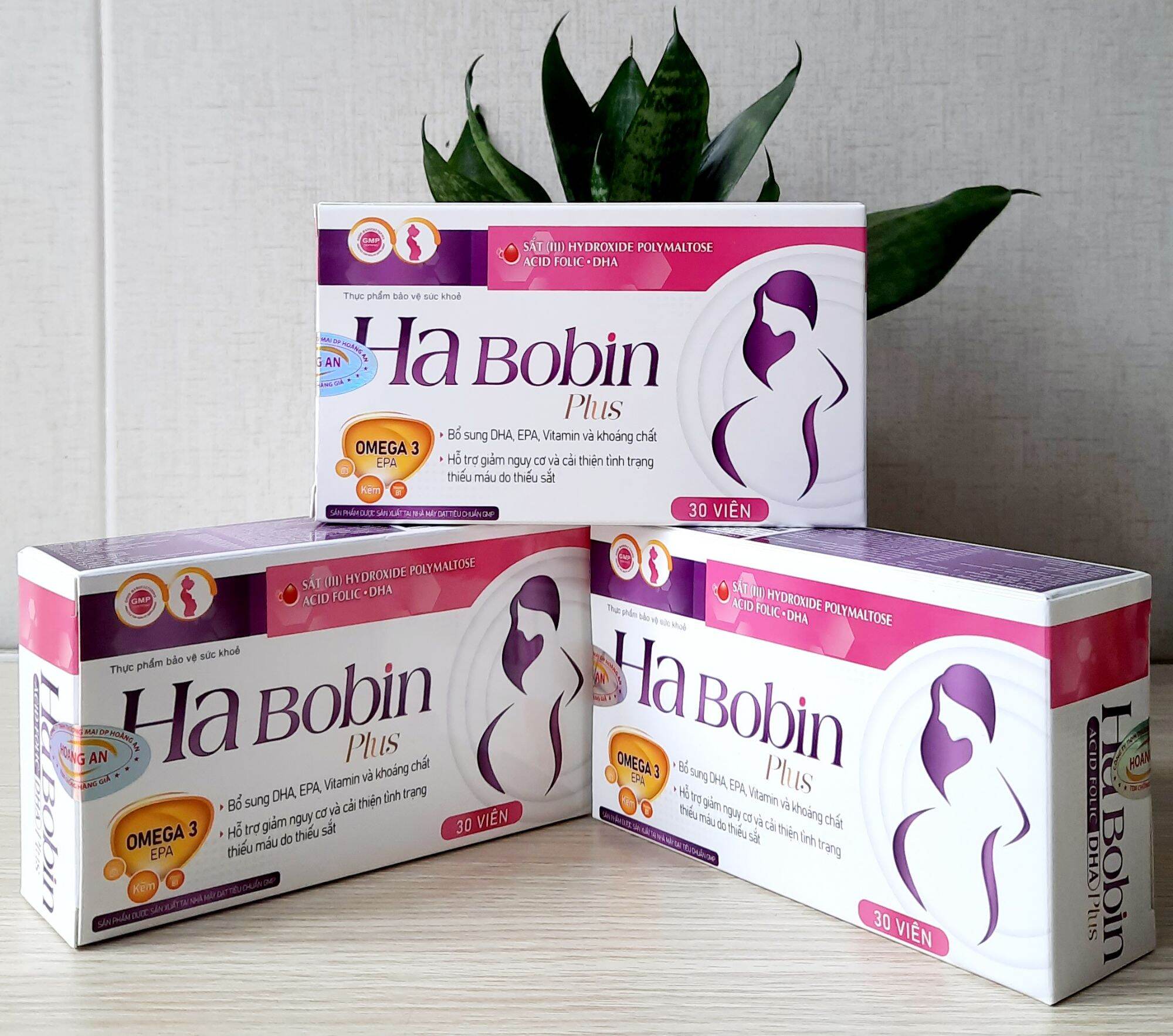 Ha Bobin Plus (Bổ sung DHA, Vitamin và khoáng chất cho phụ nữ mang thai ...