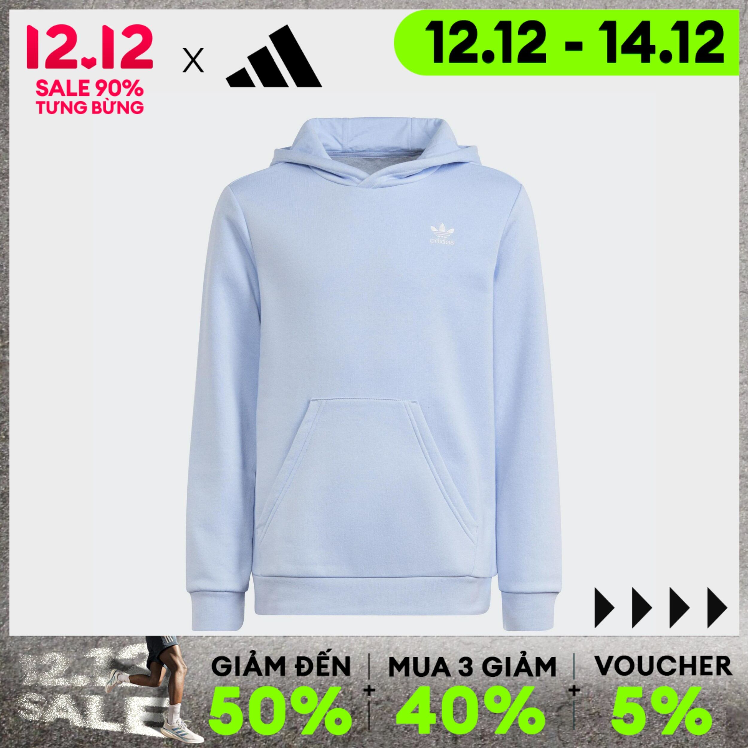 CHỈ 18-21.12 - MUA 2 GIẢM 35 adidas Phong cách sống Áo Hoodie Adicolor ...