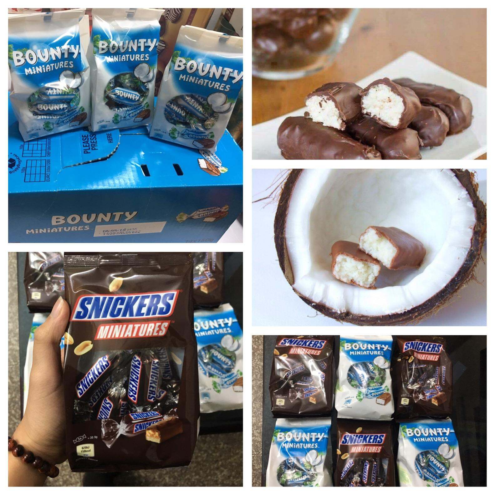 SOCOLA DỪA BOUNTY - SOCOLA SNICKER - Chocolate | VietMart.co