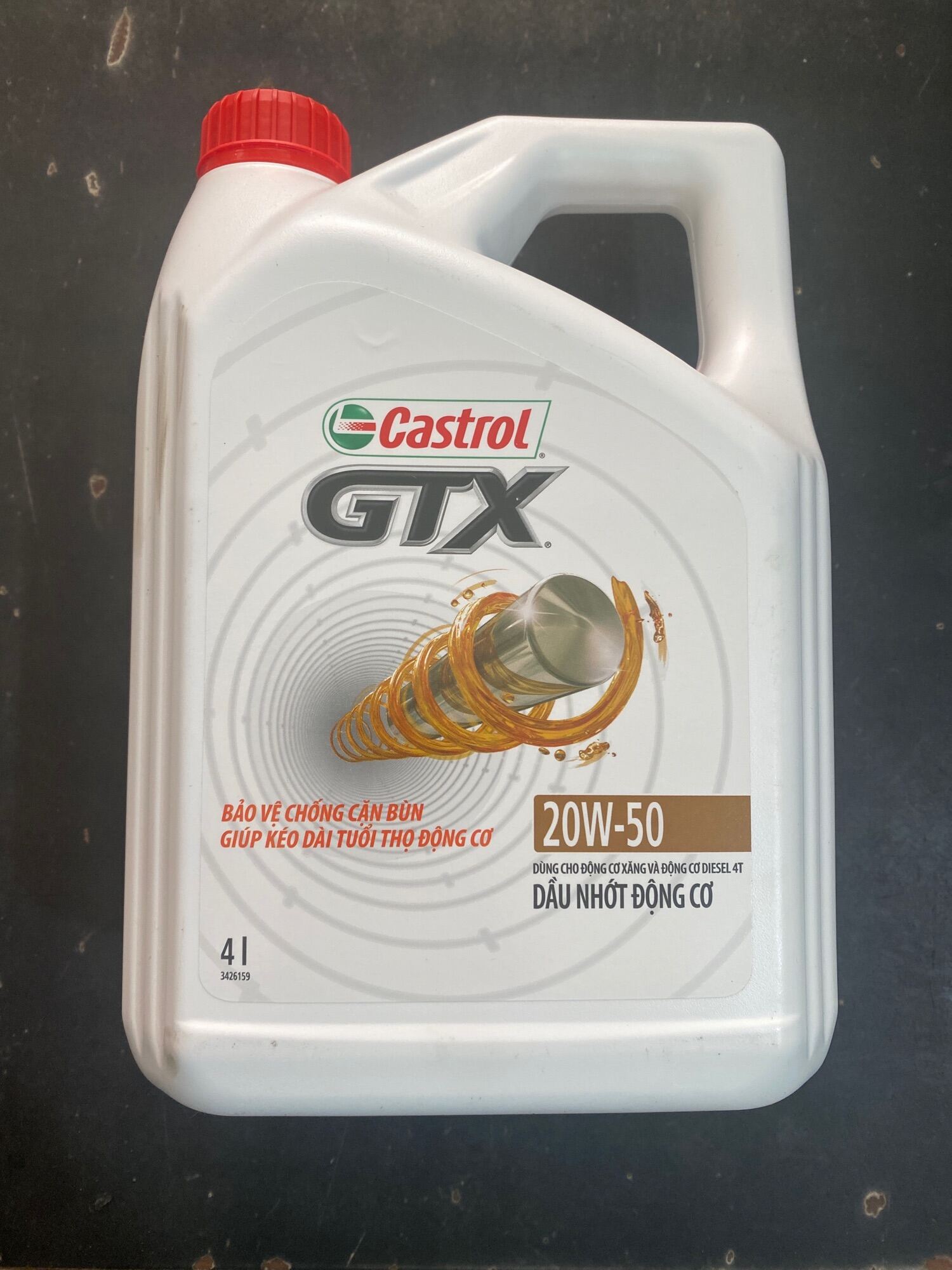 Dầu Nhớt Đông Cơ CASTROL GTX 20w50 -4L - MixASale