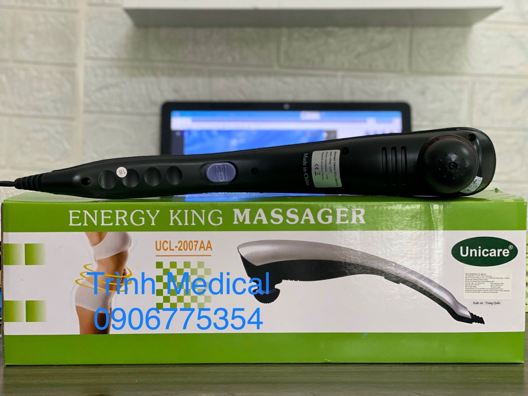 Máy Massage cầm tay Energy King UCL-2007AA | Lazada.vn