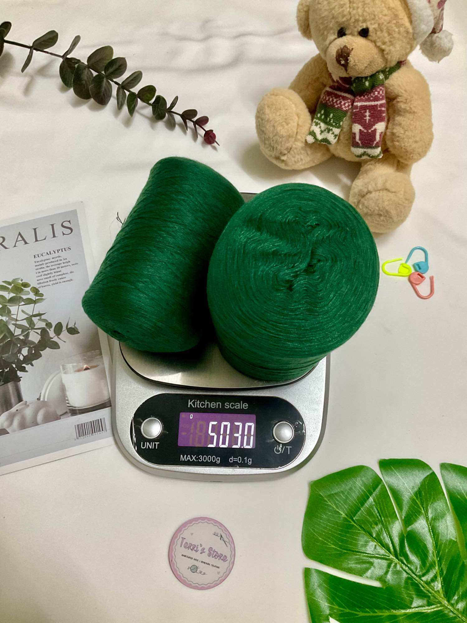 Yarn - Sợi Lụa Ý | Sợi chập - Cỡ sợi 0.6mm ~ 0,8mm | Sợi bóng, mền, đẹp ...