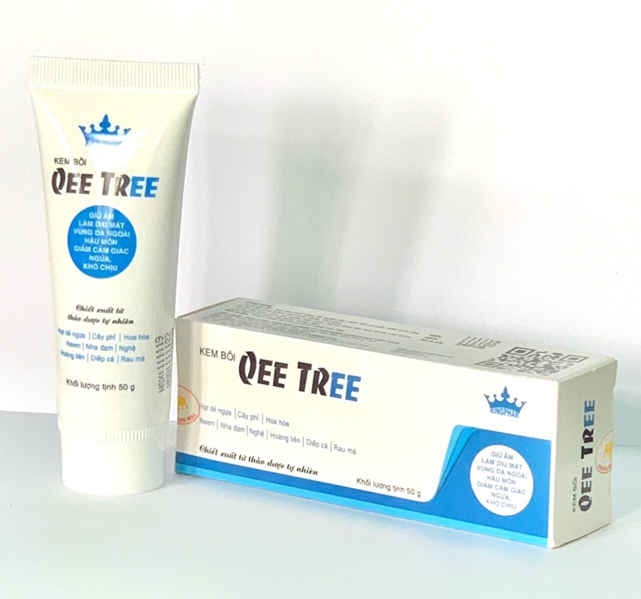 Kem Bôi Trĩ Thảo Dược QEE TREE Kingphar - Giảm cảm giác ngứa , khò chịu ...