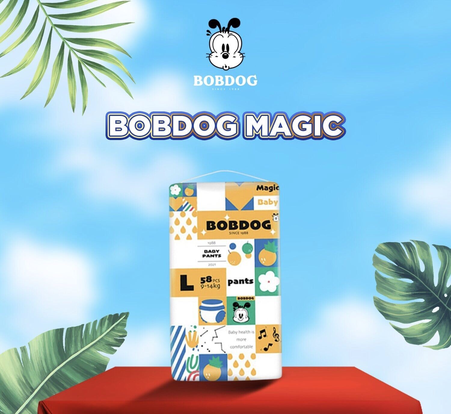 ⚡Sale Xmas⚡️Tã/Bỉm quần Bobdog Magic Blind box Hộ mù bí ẩn