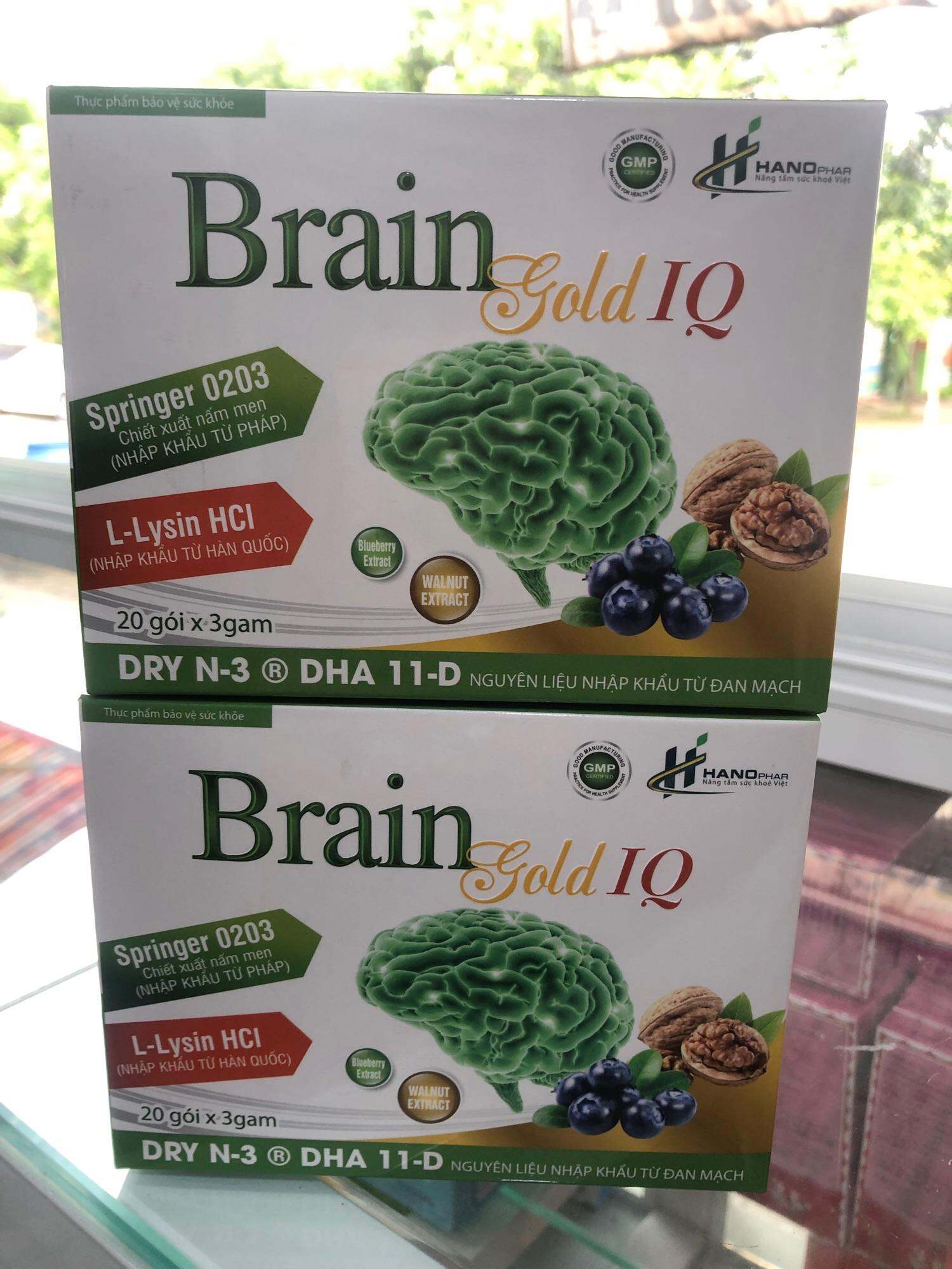 Cốm bổ não Brain Gold IQ - Vitamin tổng hợp | ThuocLongChau.com