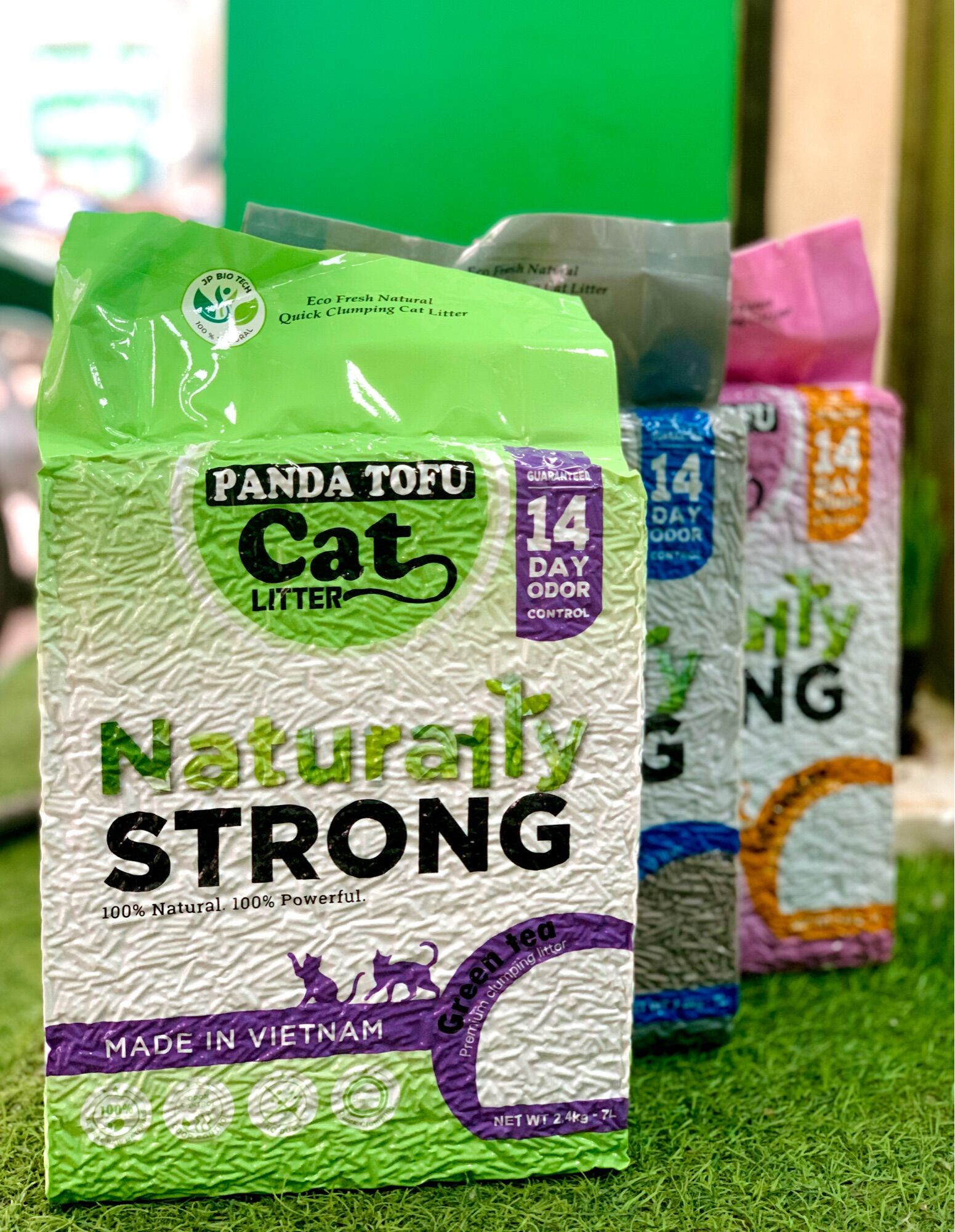 Cát Đậu Nành PanDa Tofu Cat Litter Naturaly Strong Hàng Việt Nam 7L ...
