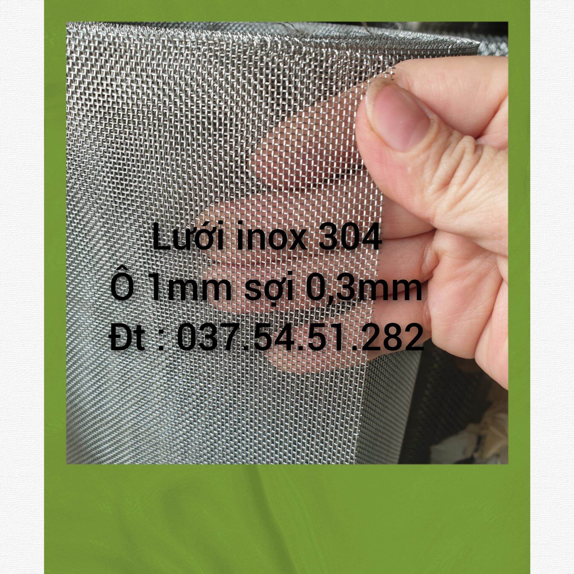 Lưới lọc inox 304 , ô lưới 1mm - sợi 0,3mm | Lazada.vn