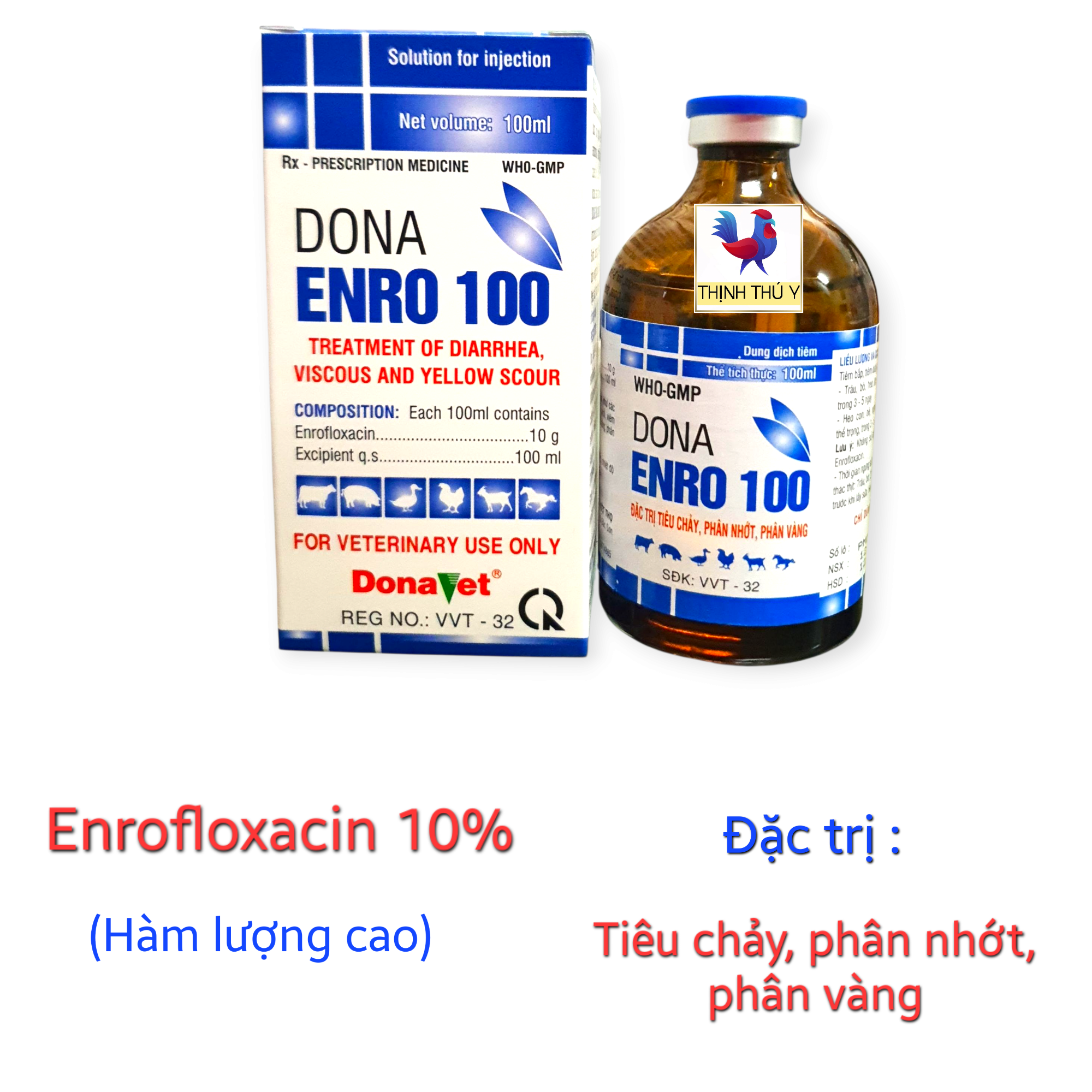 Enrofloxacin 10% giá rẻ Tháng 3,2026 | BigGo Việt Nam