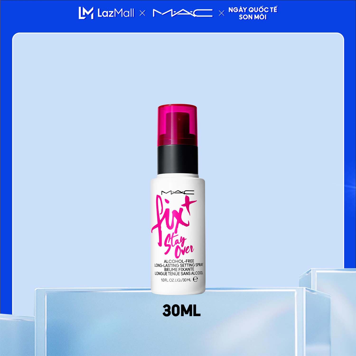 MINI SIZE Nước xịt khoáng cấp ẩm và hoàn tất trang điểm không cồn giữ ...