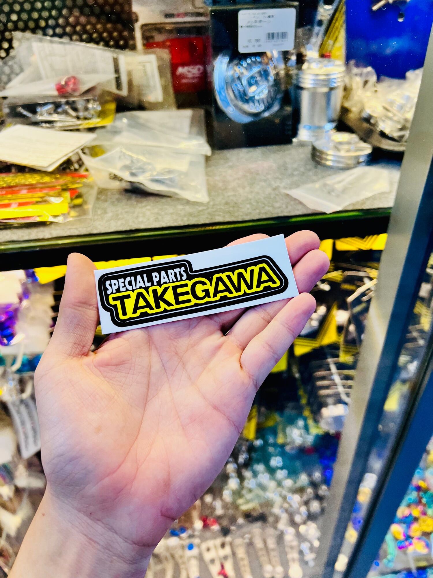 Tem logo sticker dán trang trí xe thương hiệu takegawa loại decal chống thấm nước | Lazada.vn