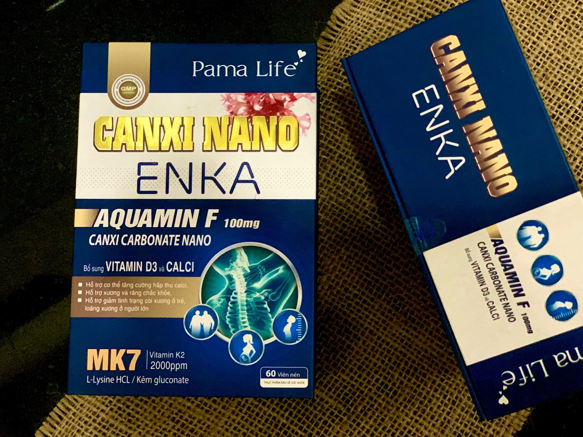 Canxi Nano Enka Hộp 60 viên | Lazada.vn