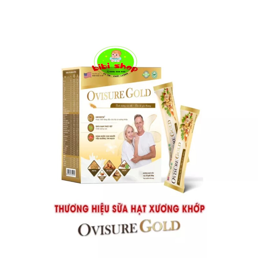 Sữa hạt ovisure gold hộp giấy 360gr hàng chính hãng - MixASale
