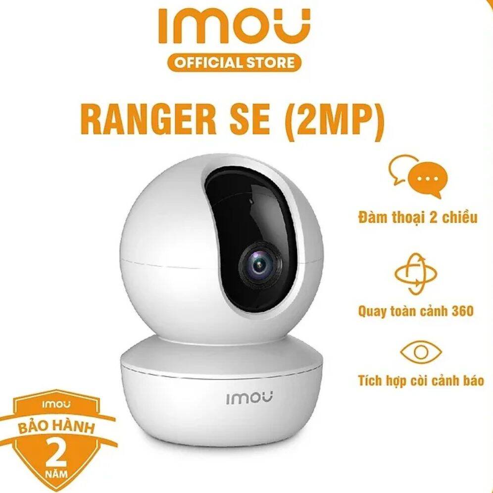 Camera Wifi IMOU Ranger SE (2MP) I Phát hiện con người I Đàm thoại hai ...