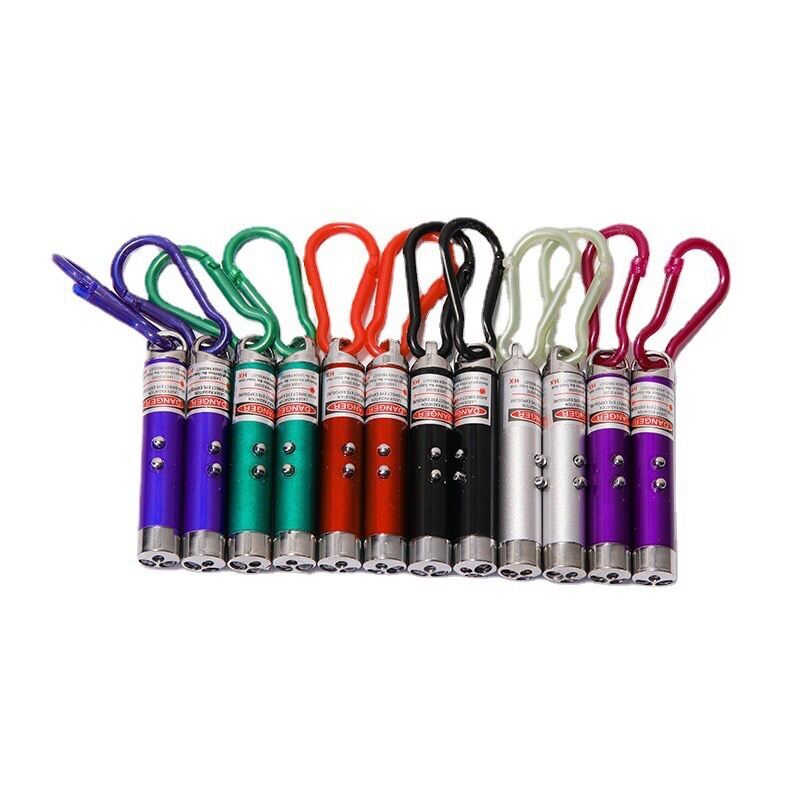 Đèn tia laze tuổi thơ Móc khóa đèn pin laser - Đèn pin laze 3 chế độ ...