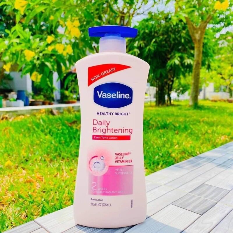 Dưỡng thể Vaseline Body Lotion dưỡng ẩm - dưỡng trắng toàn thân 725ml ...