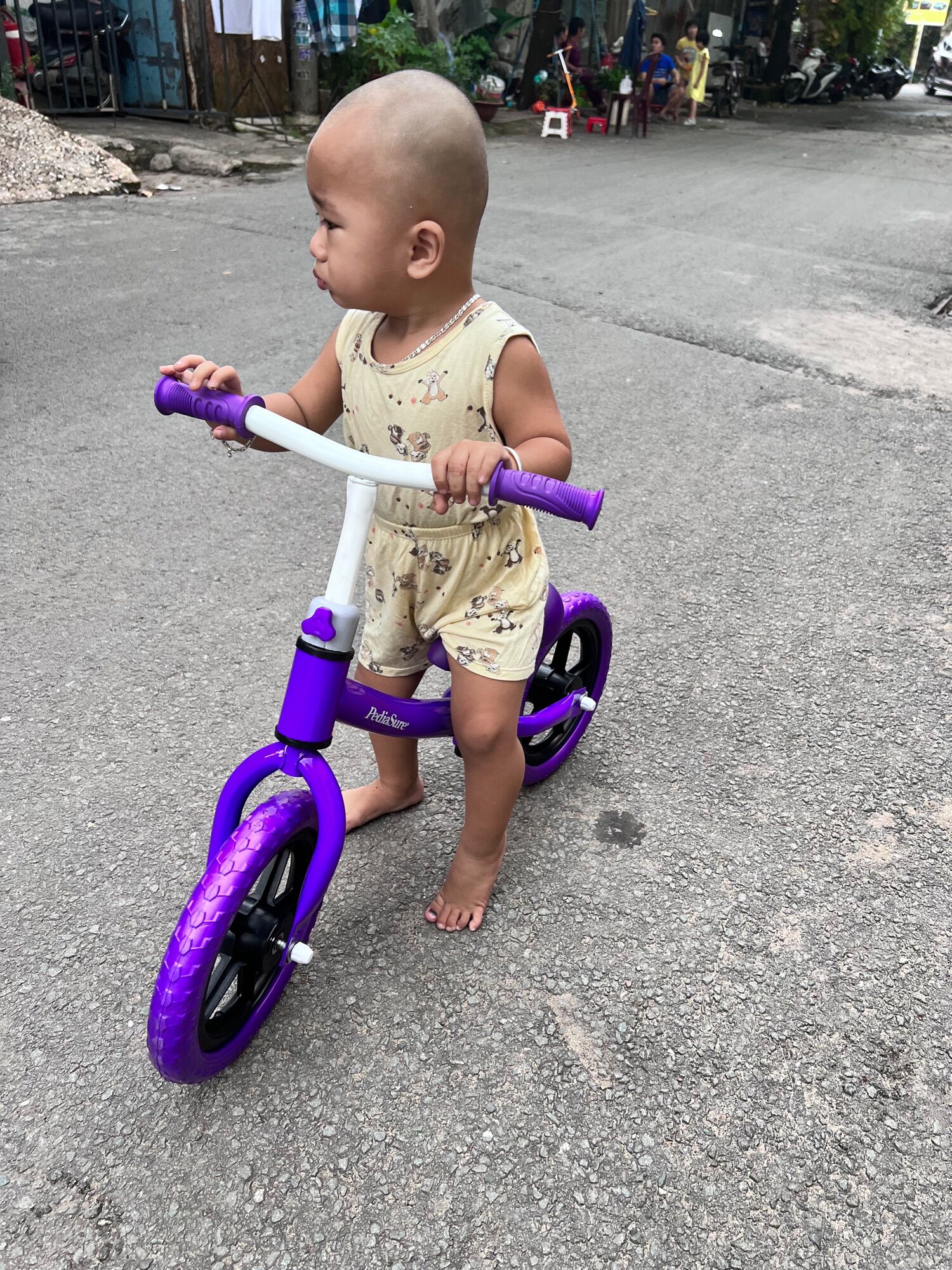 (Tặng 1 xe trớn mini) Xe thăng bằng không bàn đạp cho bé 2-5 tuổi (chịu ...