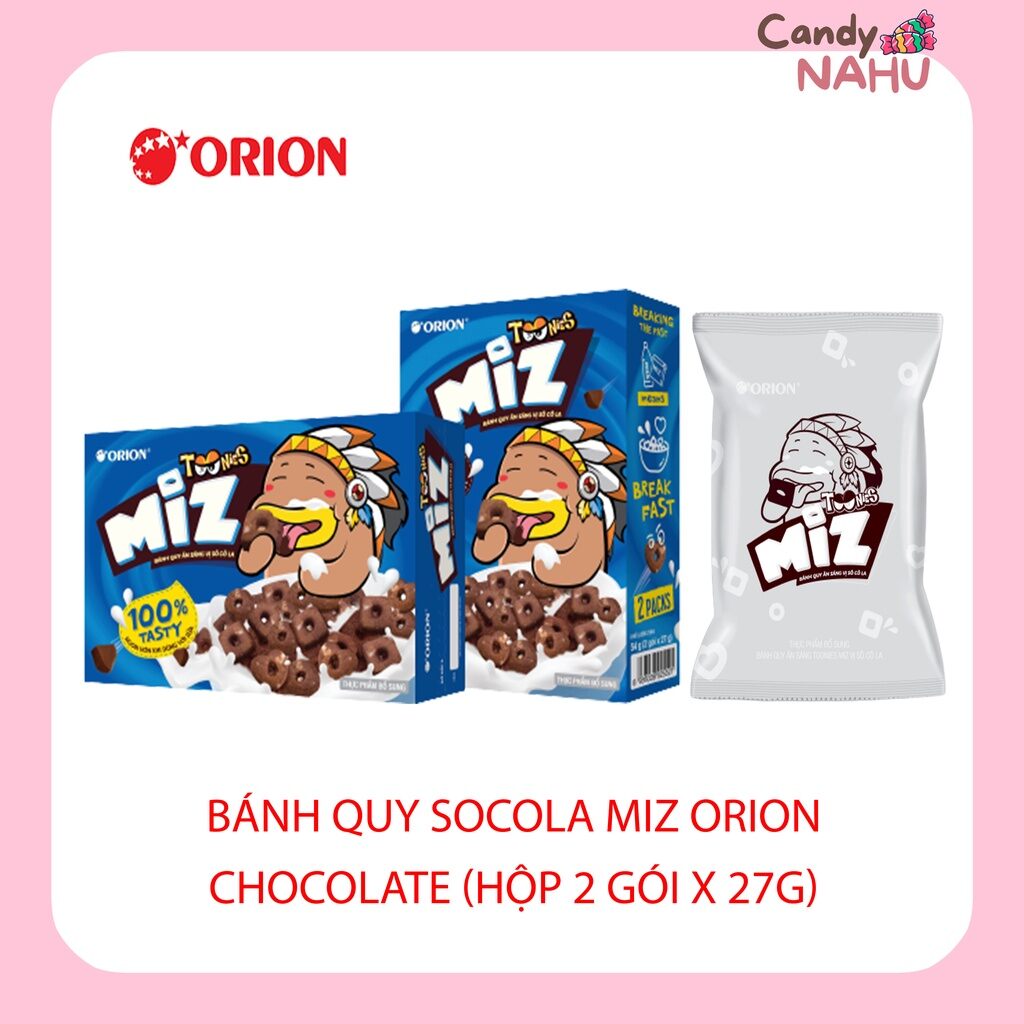 Bánh Quy Socola Miz Orion Chocolate (Hộp 2 Gói x 27g) | Lazada.vn
