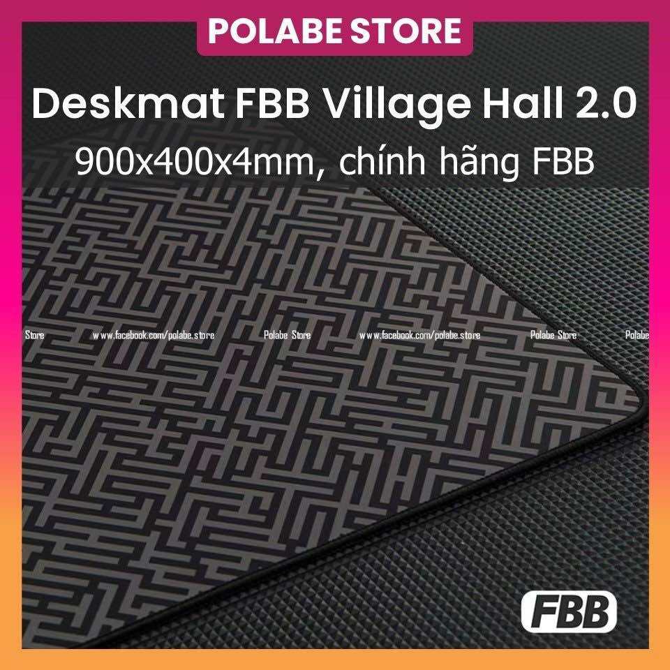 DESKMAT FBB Vintage Marble lót chuột cỡ lớn lót bàn phím Deskpad bàn di ...