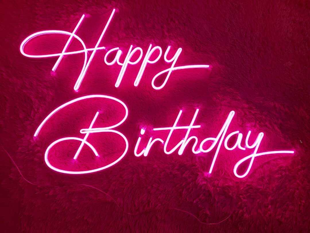 Đèn Led Neon Happy Birthday | Lazada.vn