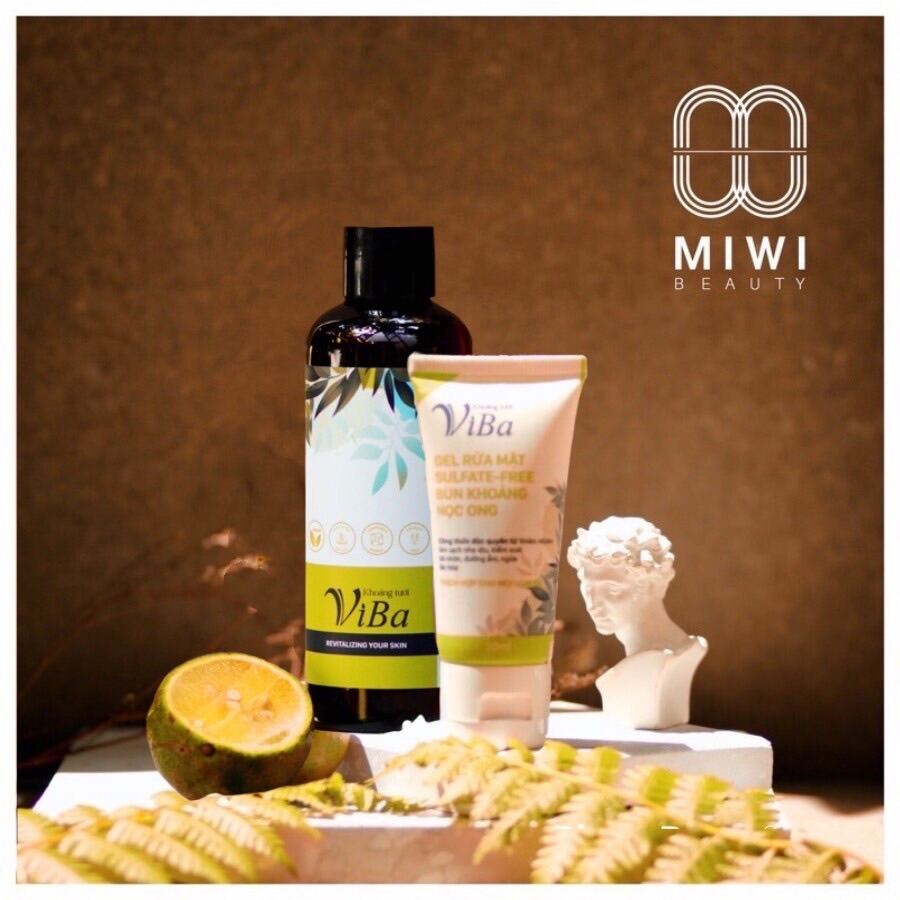 Gel Rửa Mặt VIBA Sulfate-Free Bùn Khoáng Nọc Ong, Khoáng Tươi VIBA, Dịu ...