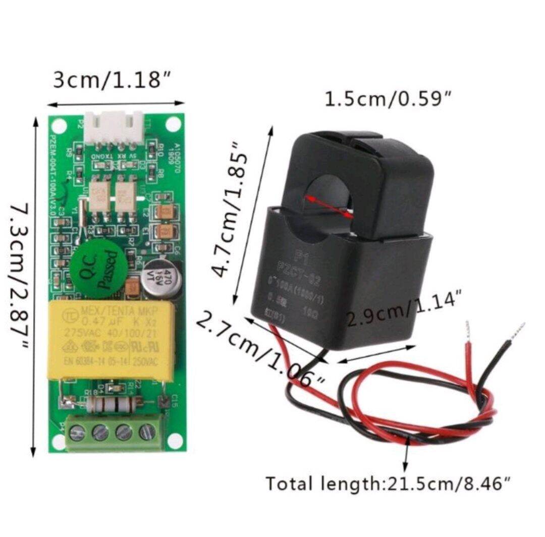Module đo điện pzem 004t công tơ điện tử pzem | Lazada.vn