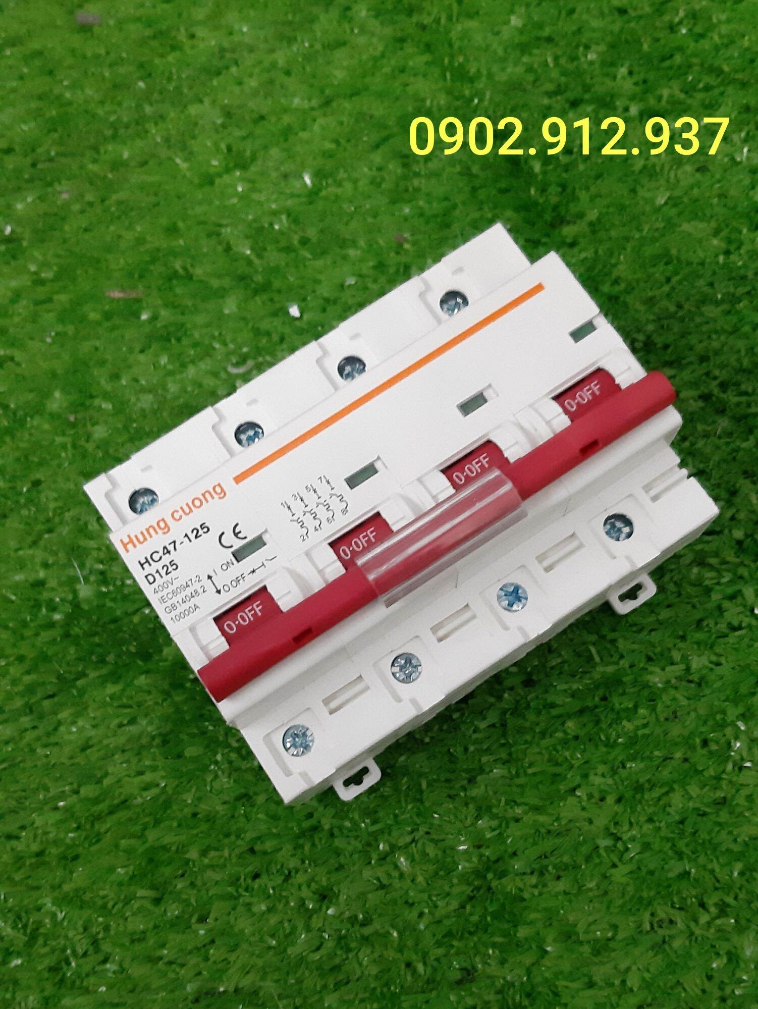 cb đóng ngắt 3pha 125A 4 cực HUNG CUONG | Lazada.vn