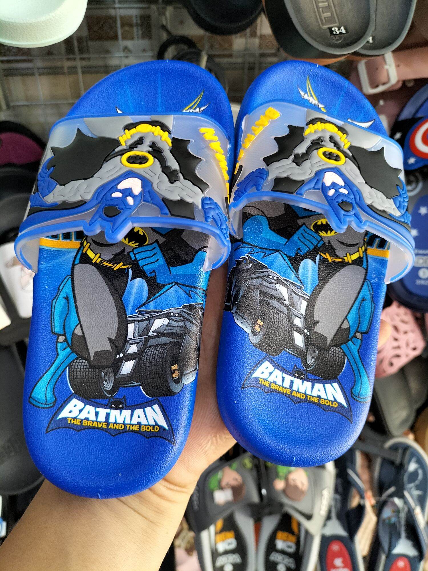 Dép Sục Bitas bé trai in hình siêu nhân, Batman bền đẹp SJOB.07.02 ...