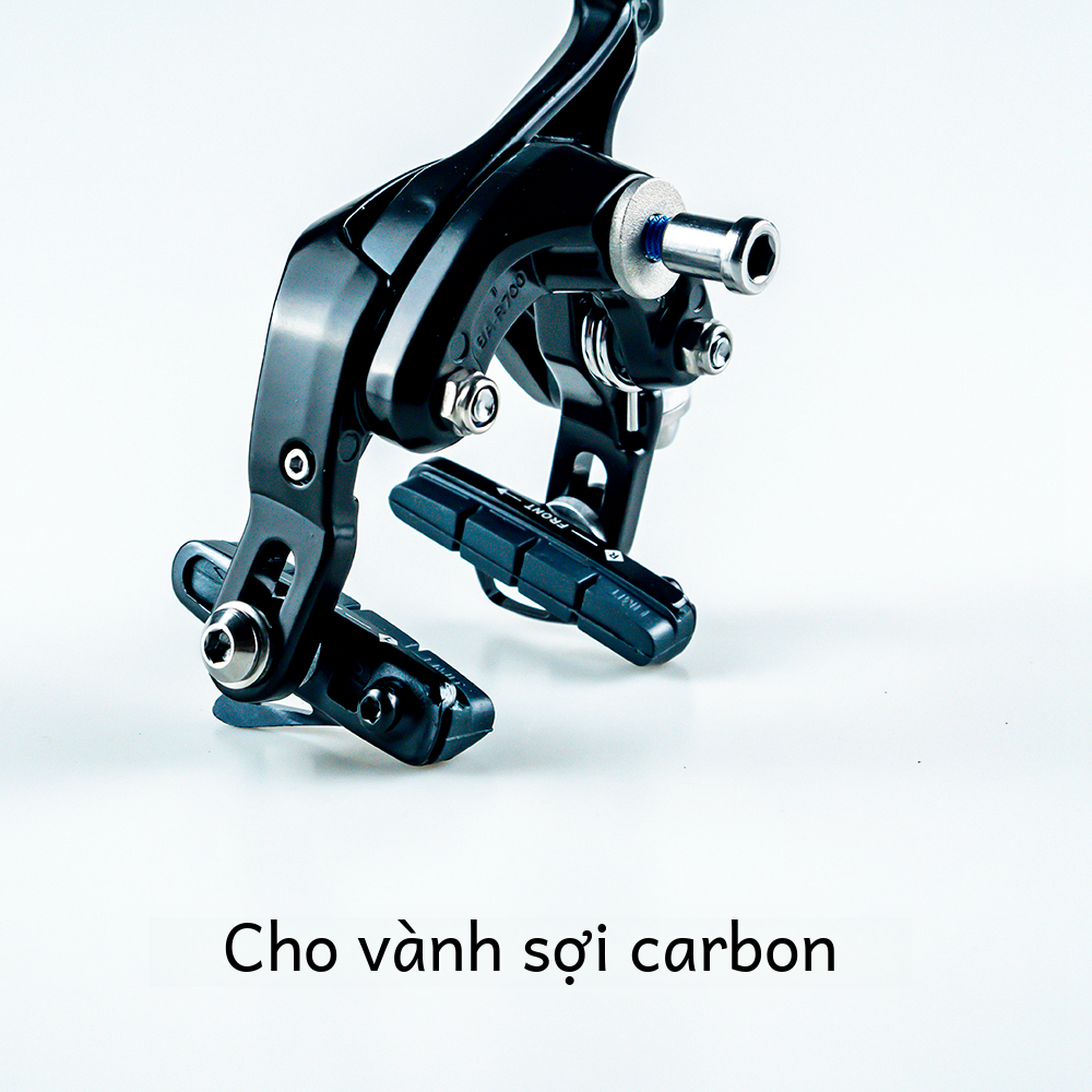 Hệ thống phanh Caliper Zrace R700 Phanh vành sợi carbon xoay kép cho ...