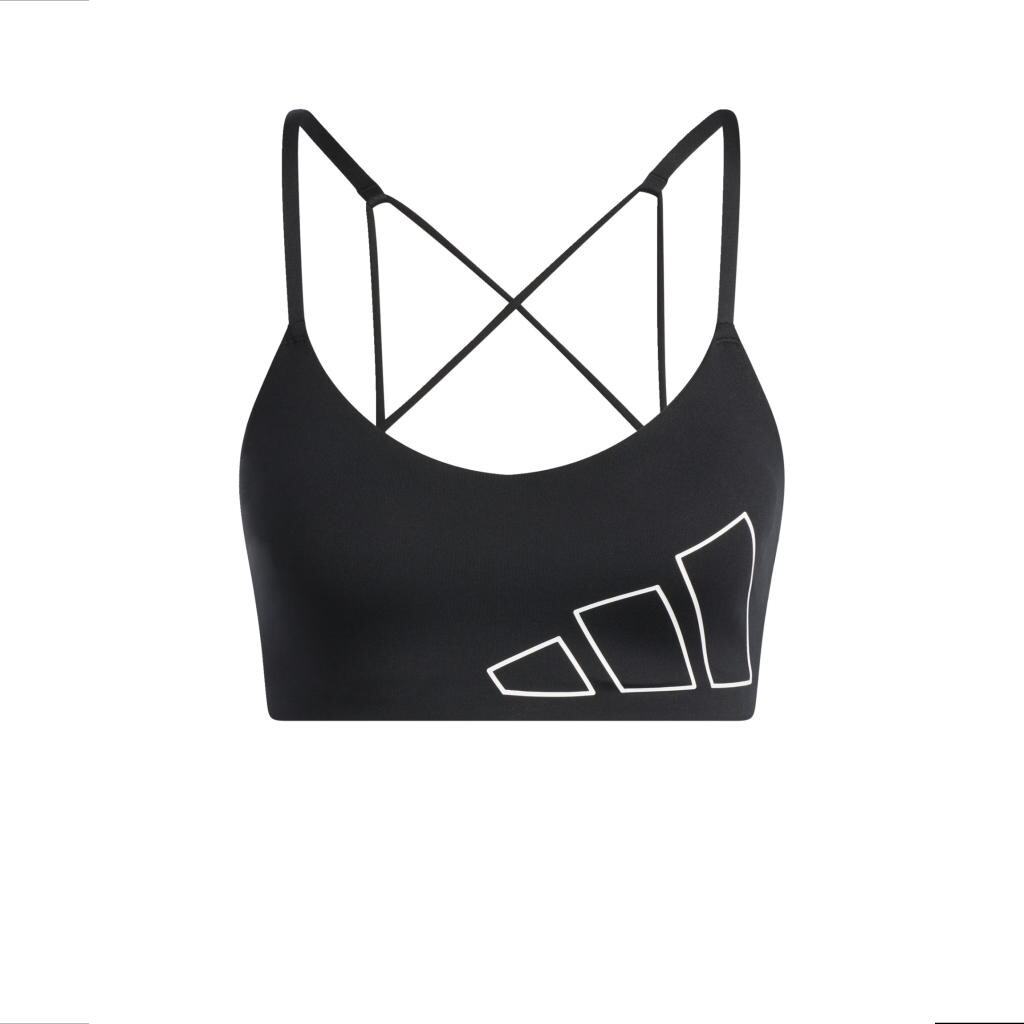 adidas Tập luyện Áo Bra Light Support adidas AEROKNIT Nữ Đen H64691 ...