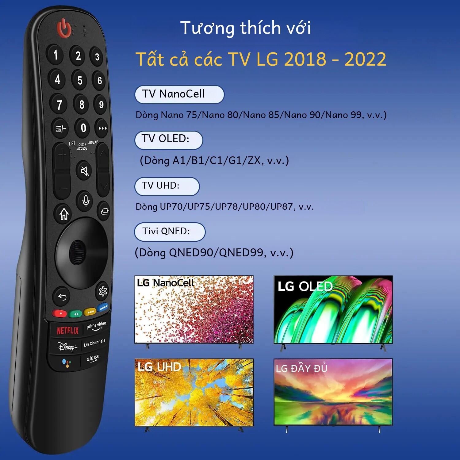 Lg Smart Tv Magic Điều Khiển Từ Xa Thay Thế Mr22gagn Với Chức Năng Giọng Nói Và Con Trỏ Giao ...