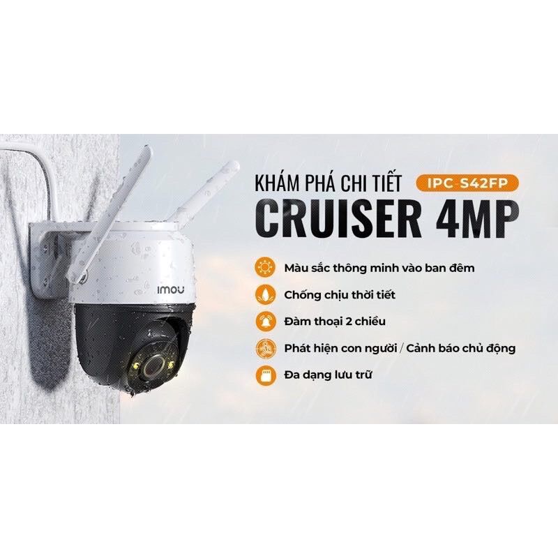 Camera Imou Cruiser IPC S42FP IMOU 4MP chính hãng - MixASale
