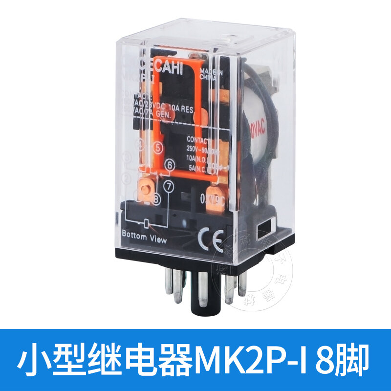 MK2P-I MK3P-I Rơ Le Trung Gian Rơ Le Nhỏ AC220V DC24V 8 Chân 11 Chân ...