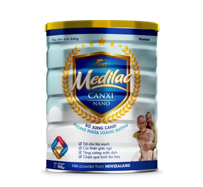 Medilac Canxi nano 900g ( hỗ trợ loãng xương) | Lazada.vn