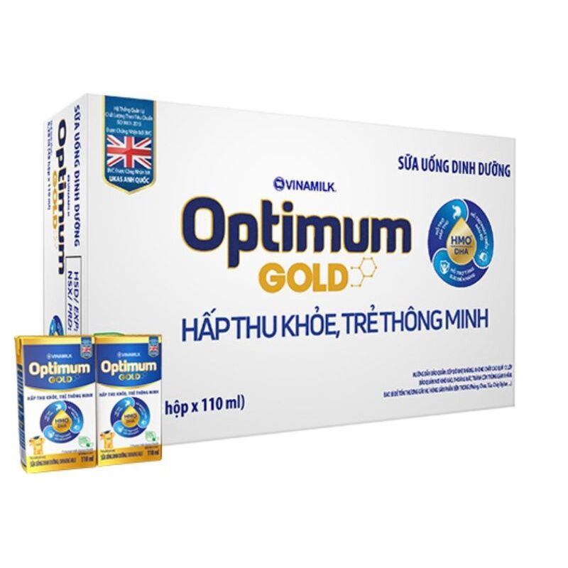 HSD 2892023 OPTIMUM GOLD 110ML SỮA BỘT PHA SẴN CỦA VINAMILK - MixASale