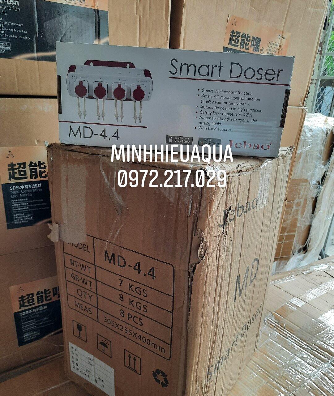 Máy bơm vi lượng Jebao Doser MD 4.4, Doser Jebao MD-4.4, Jebao Dosing Pump MD4.4 | Lazada.vn