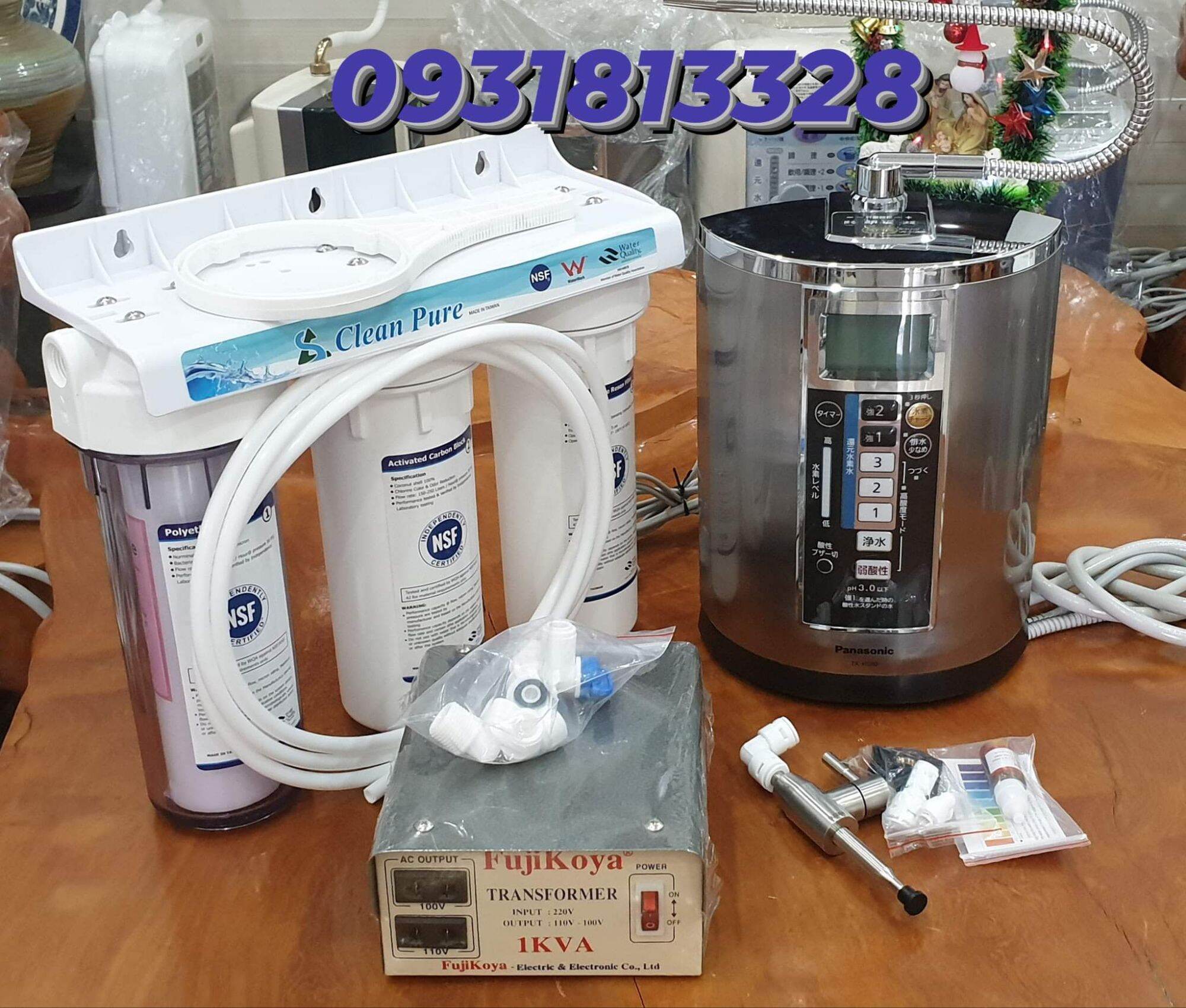 Combo đầy đủ phụ kiện Máy lọc nước ion kiềm Nhật Bản Panasonic TK HS90 | Lazada.vn