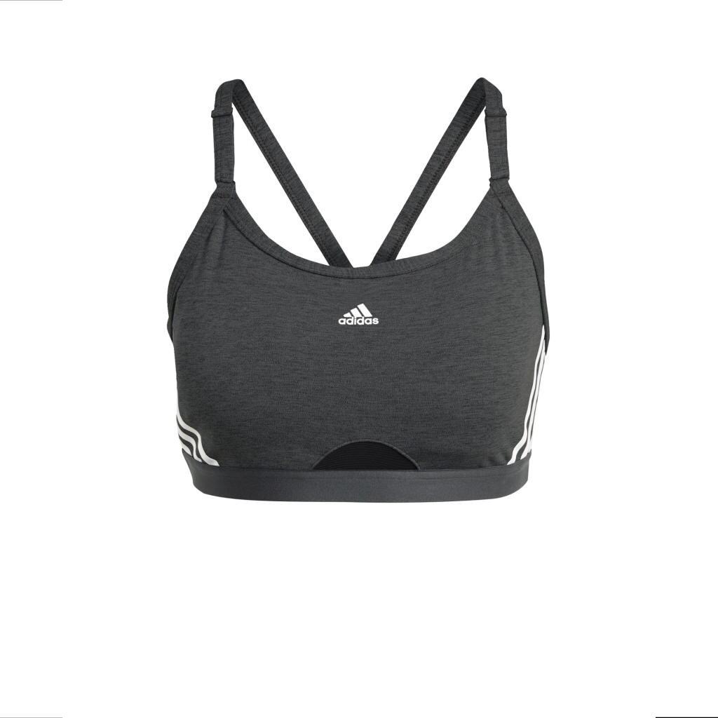 adidas Tập luyện Áo Bra Light Support adidas AEROKNIT Nữ Đen H64691 ...