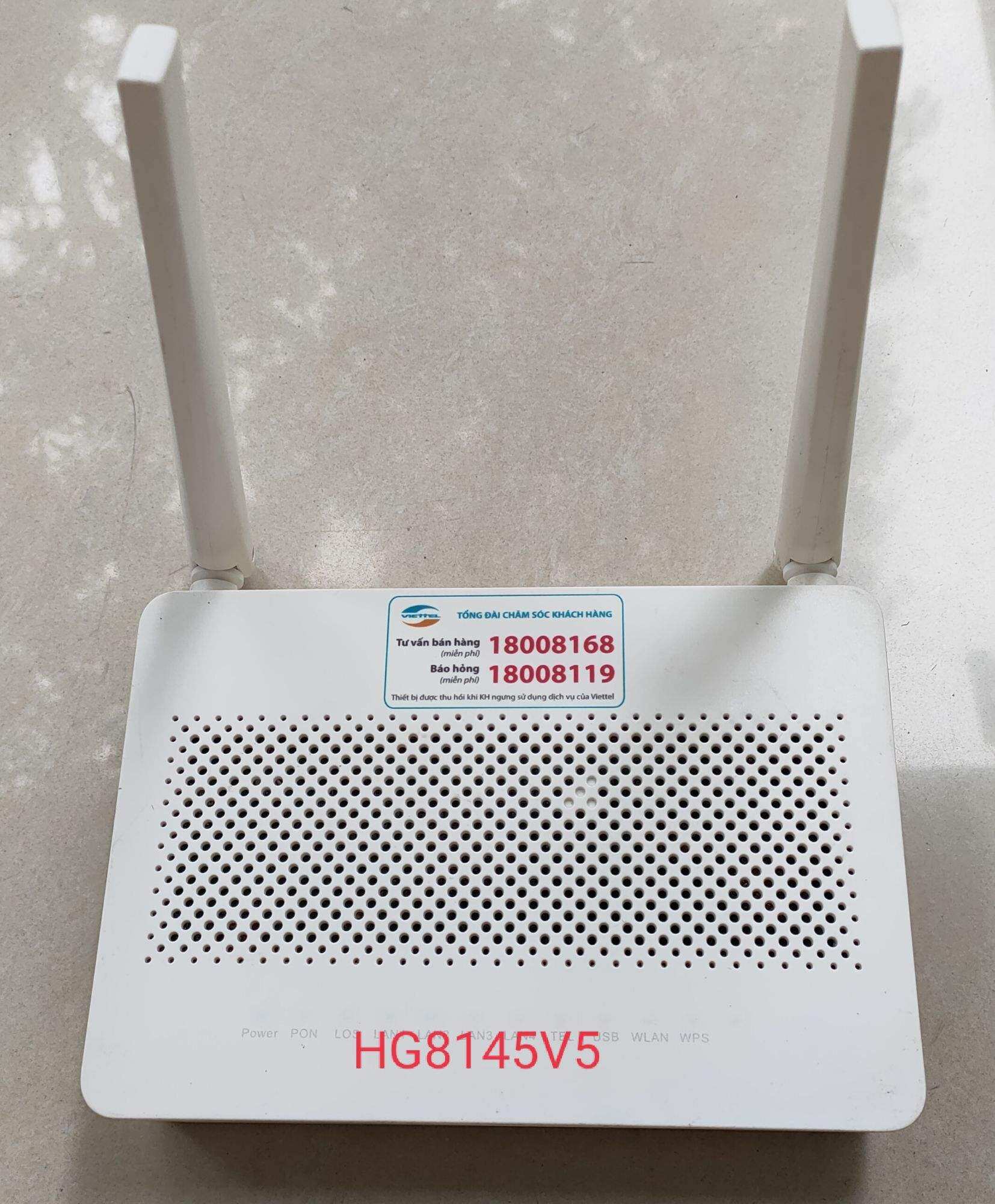 Modem GPON Viettel Huawei HG8145V5 phát wifi 2 băng tần chuẩn GPON ...