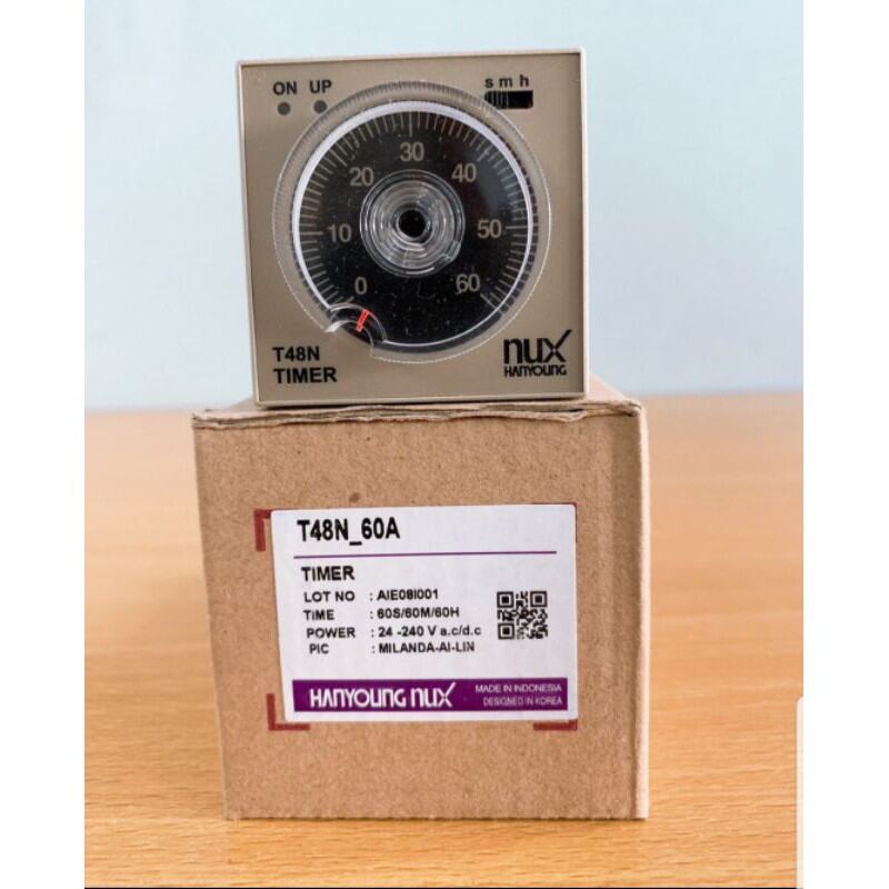 Rơle thời gian Hanyoung T48N Timer Hanyoung T48N 24V - 220V 01A 03A 10A ...