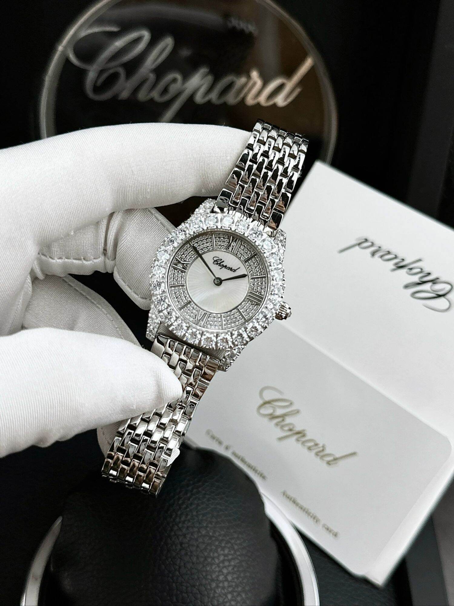 Free Ship Toàn shop được ktra hàng Đồng hồ nữ cao cấp Chopard LHeure Du ...