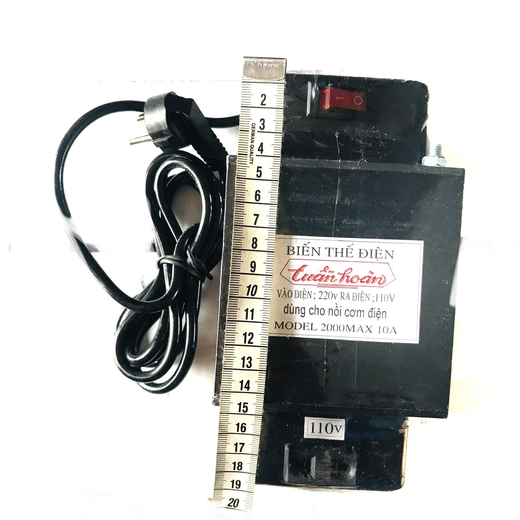Bộ chuyển đổi nguồn 220v sang 110v và cục đổi nguồn điện 220v sang 110v 1000w 1500w 2000w ...